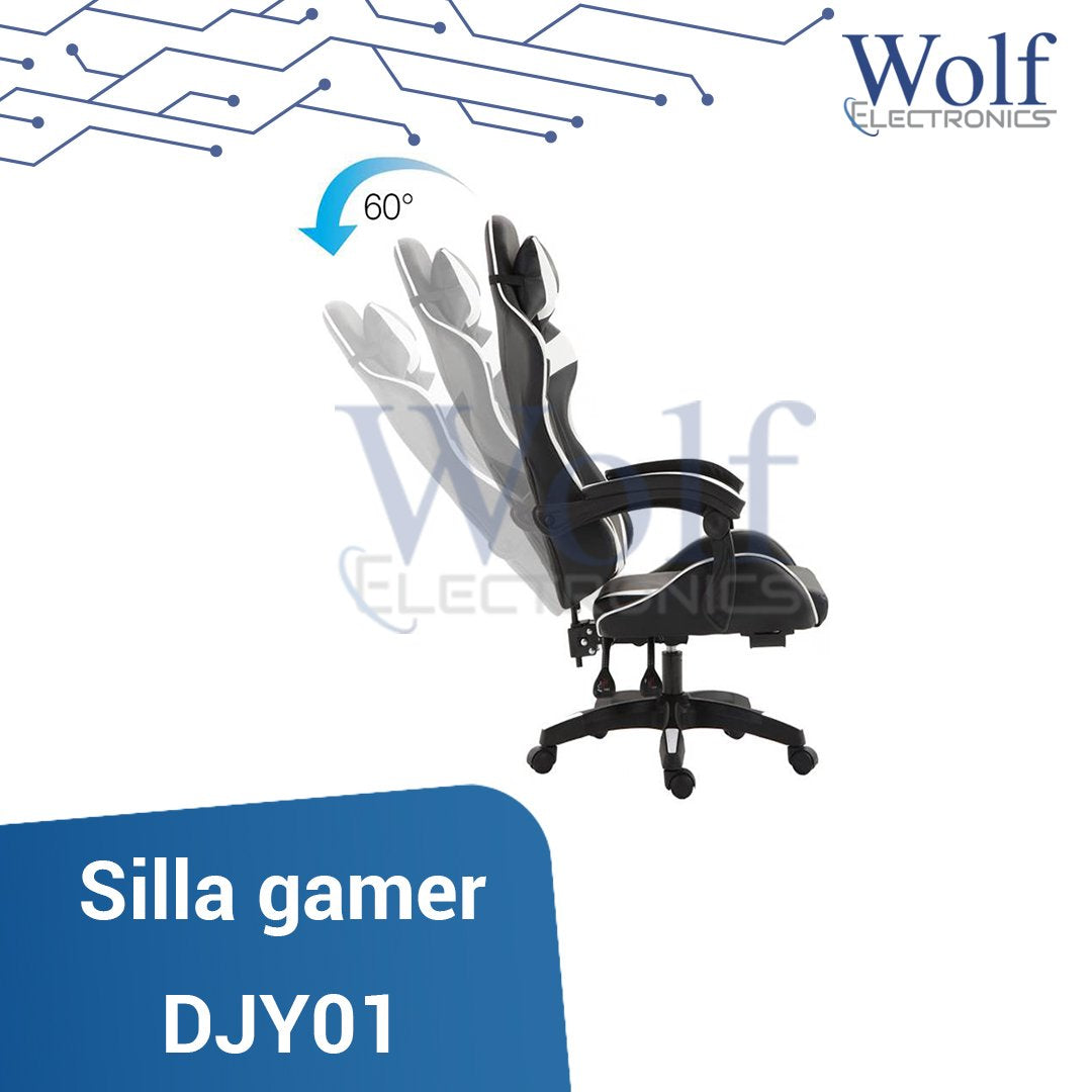 Silla gamer DJY01 Wolf Electronics – WOLF ELECTRONICS IT