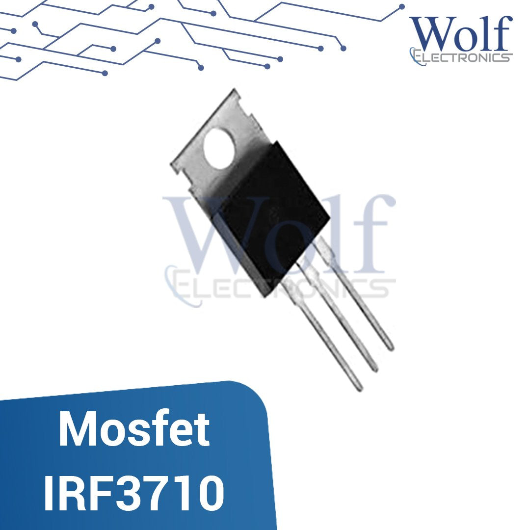 Mosfet IRF3710 100V 57A. Wolf Electronics – WOLF ELECTRONICS IT