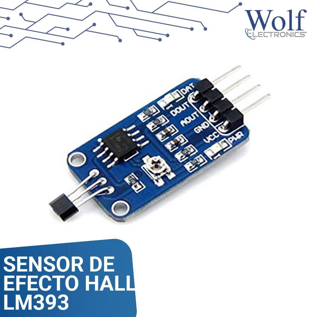 SENSOR DE EFECTO HALL LM393. Wolf Electronics – WOLF ELECTRONICS IT