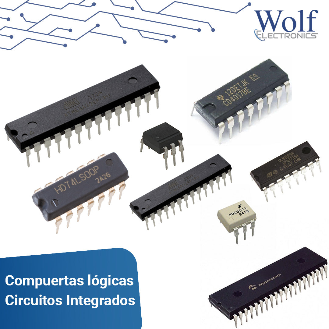 Compuertas Lógicas - Circuitos Integrados 74LSXX – Etiquetado ...