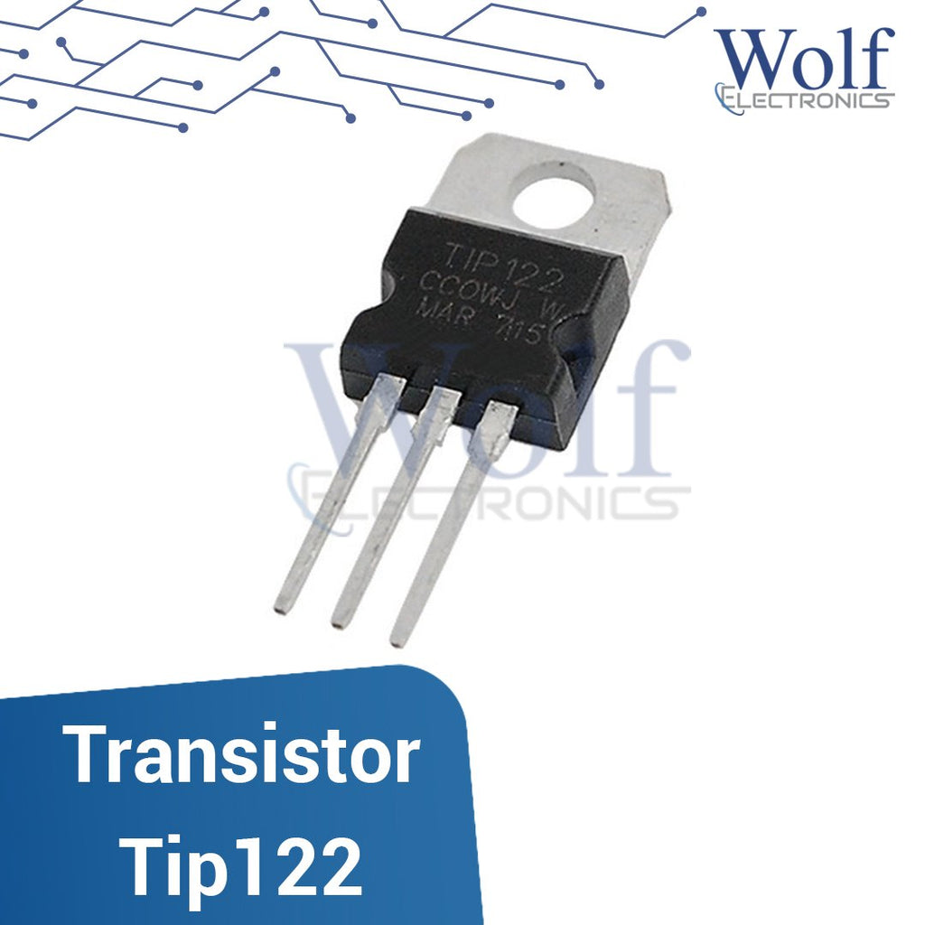 TRANSISTOR Tip122. Wolf Electronics – WOLF ELECTRONICS IT