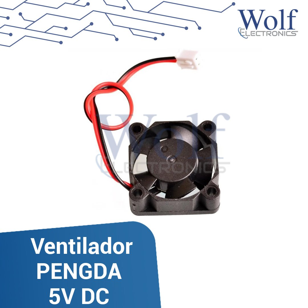 Ventilador 5V DC 30x30x10mm PENGDA Wolf Electronics – WOLF ELECTRONICS IT