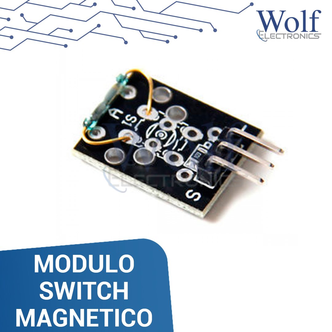 Modulo Switch magnético Arduino 3-5V. Wolf Electronics – WOLF ...
