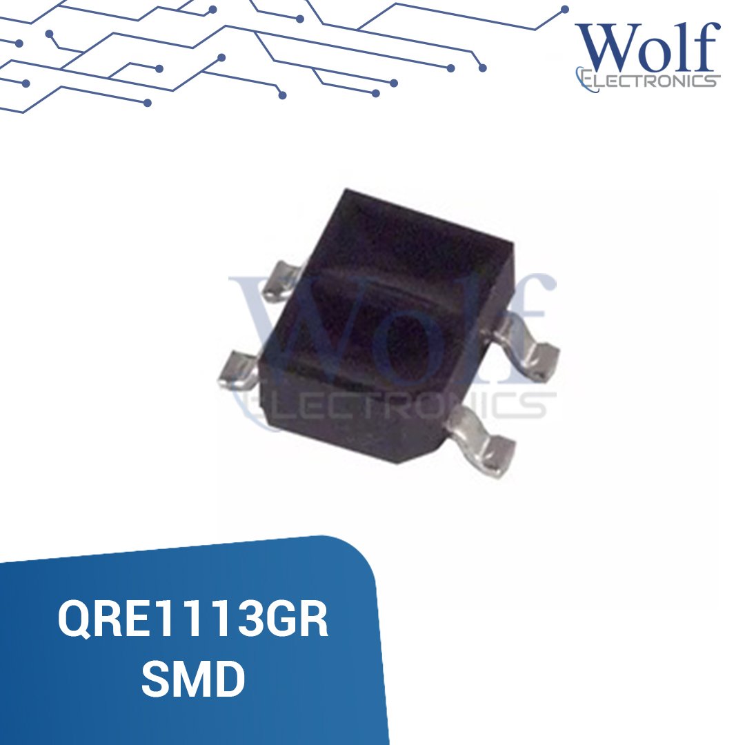 Sensor reflectivo fototransistor QRE1113GR SMD Wolf Electronics – WOLF ...