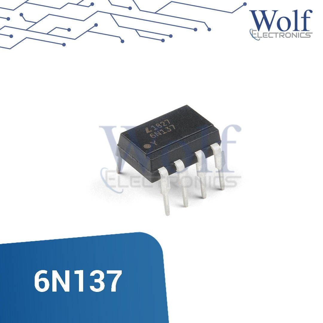 6N137 OPTONAND ULTRAFAST. Wolf Electronics – WOLF ELECTRONICS IT