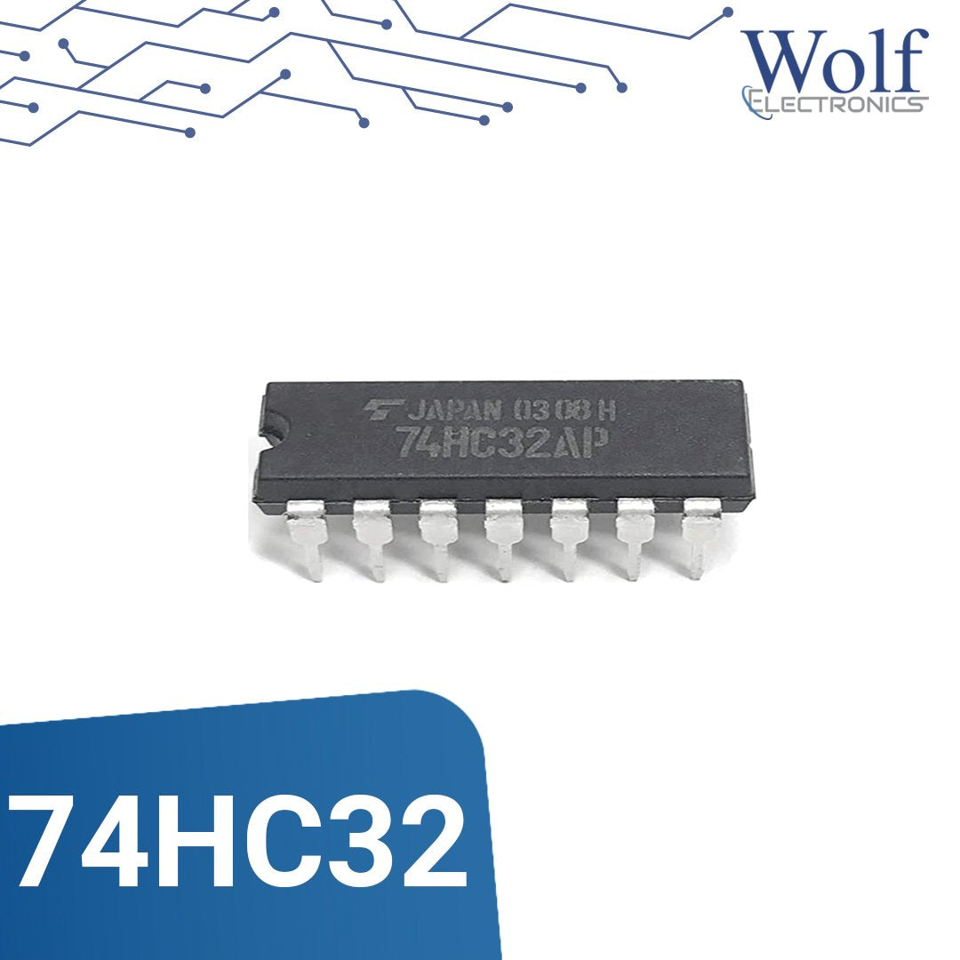 Circuito Integrado CMOS 74HC32 7432 OR Wolf Electronics – WOLF ...