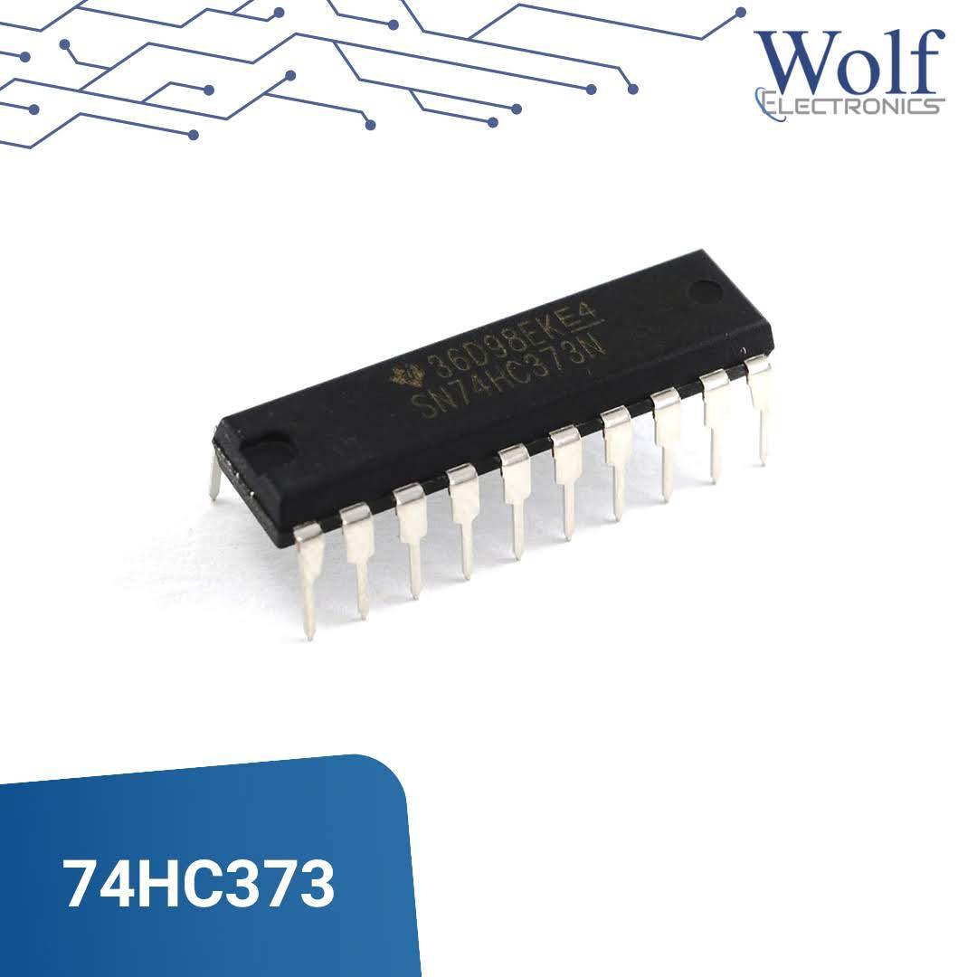 Circuito Integrado Latch 8 bits 74HC373 74373 Wolf Electronics – WOLF ...