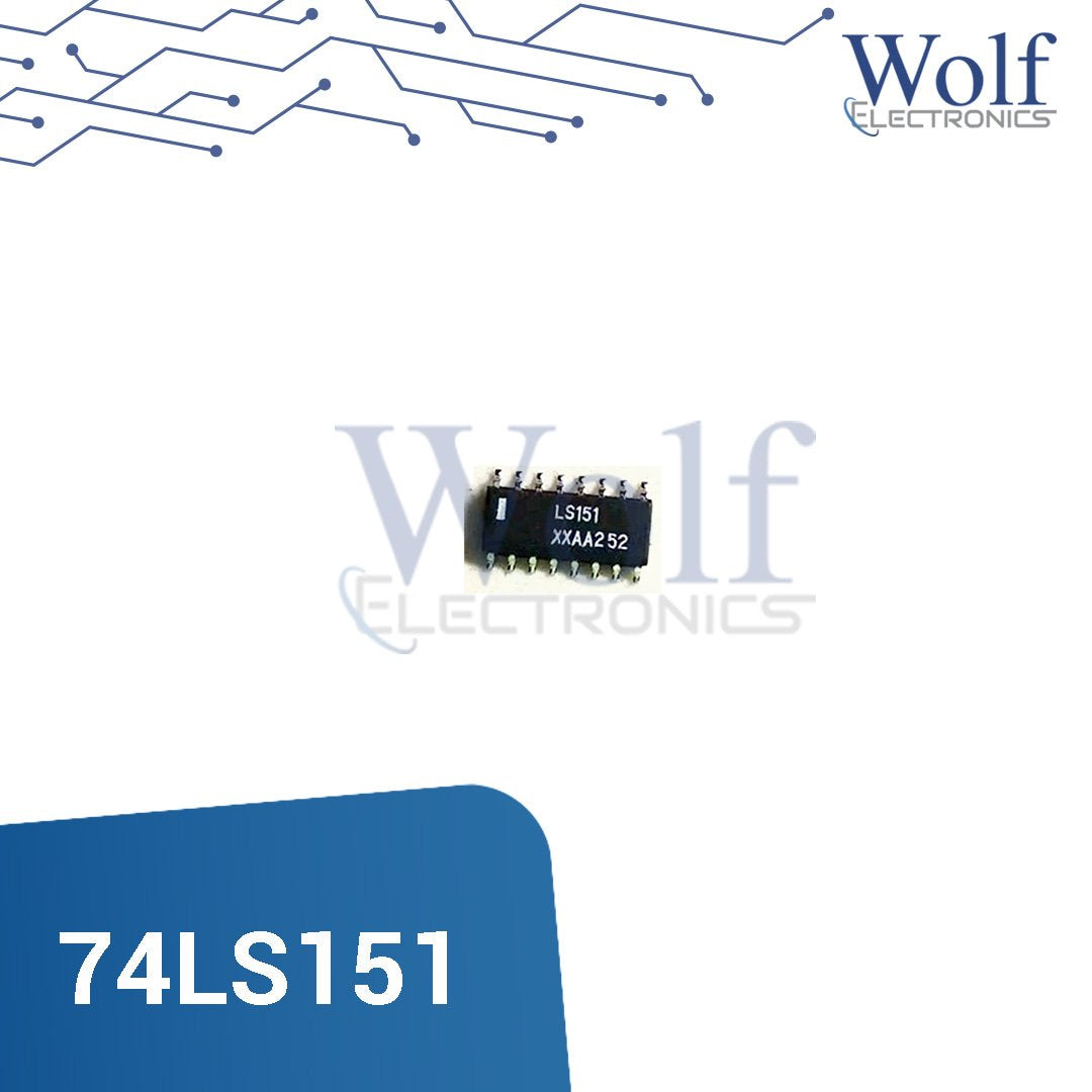 74LS151 Multiplexor 8 a 1. Wolf Electronics – WOLF ELECTRONICS IT
