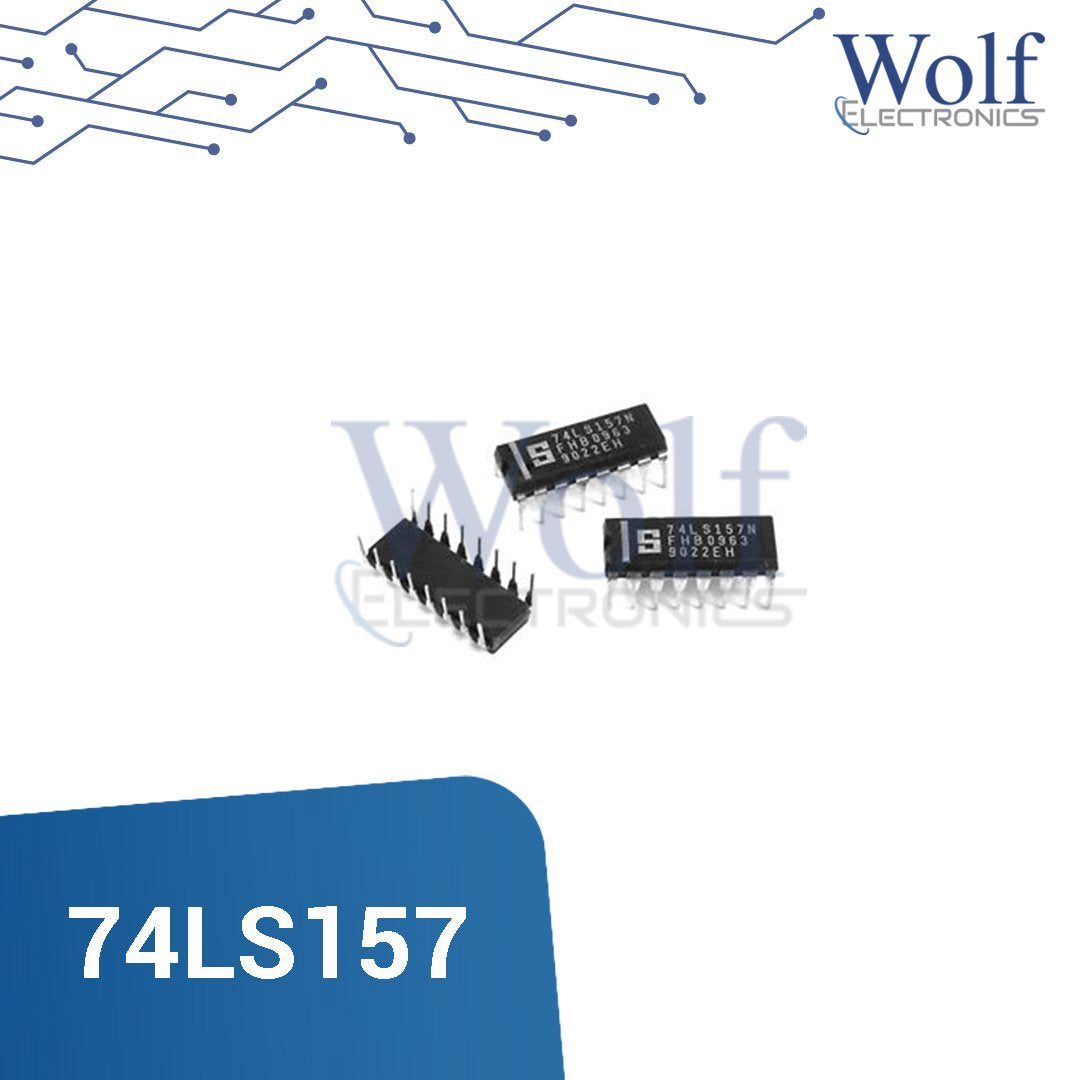 Multiplexor de 2 a 1 74LS157 74157. Wolf Electronics – WOLF ELECTRONICS IT