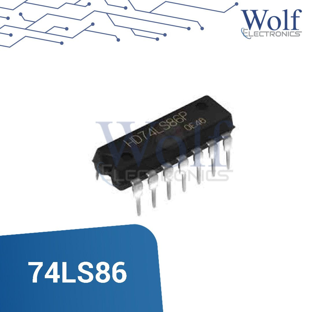 74LS86 Compuerta XOR 2 entradas. Wolf Electronics – WOLF ELECTRONICS IT