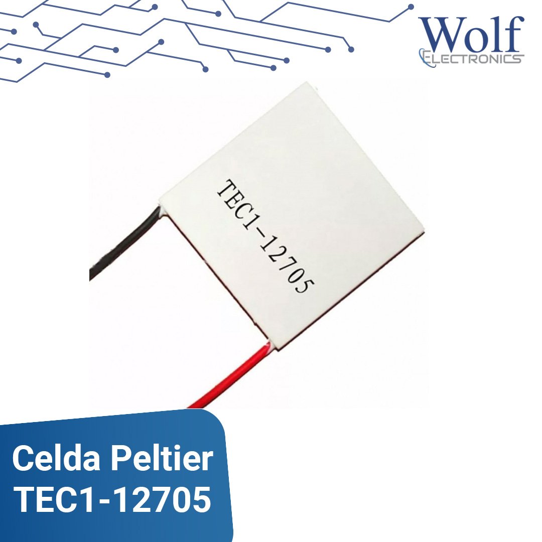 Celda Peltier TEC1-12705 Wolf Electronics – WOLF ELECTRONICS IT