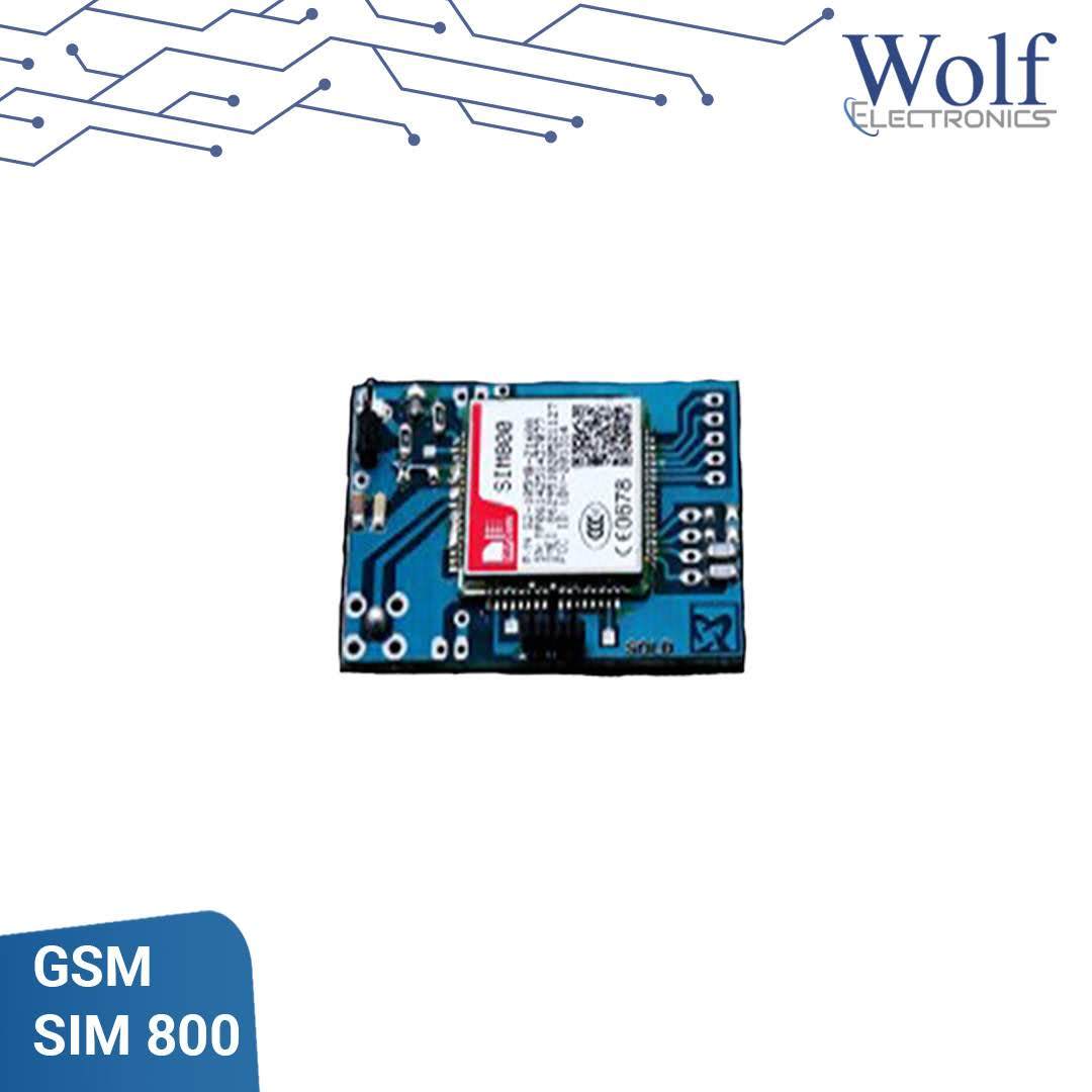 GSM SIM 800. Wolf Electronics – WOLF ELECTRONICS IT