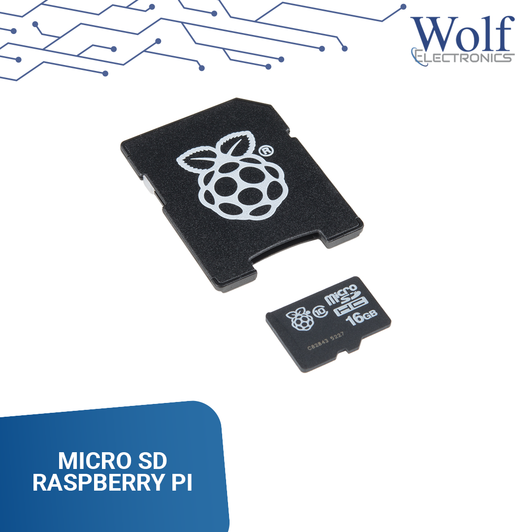 MICRO SD RASPBERRY PI 8GB. Wolf Electronics – WOLF ELECTRONICS IT