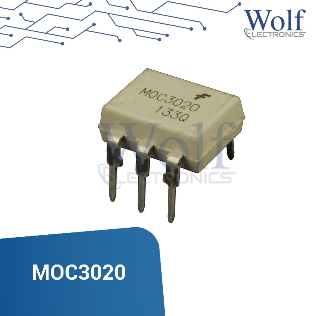 MOC3020 400V. Wolf Electronics – WOLF ELECTRONICS IT