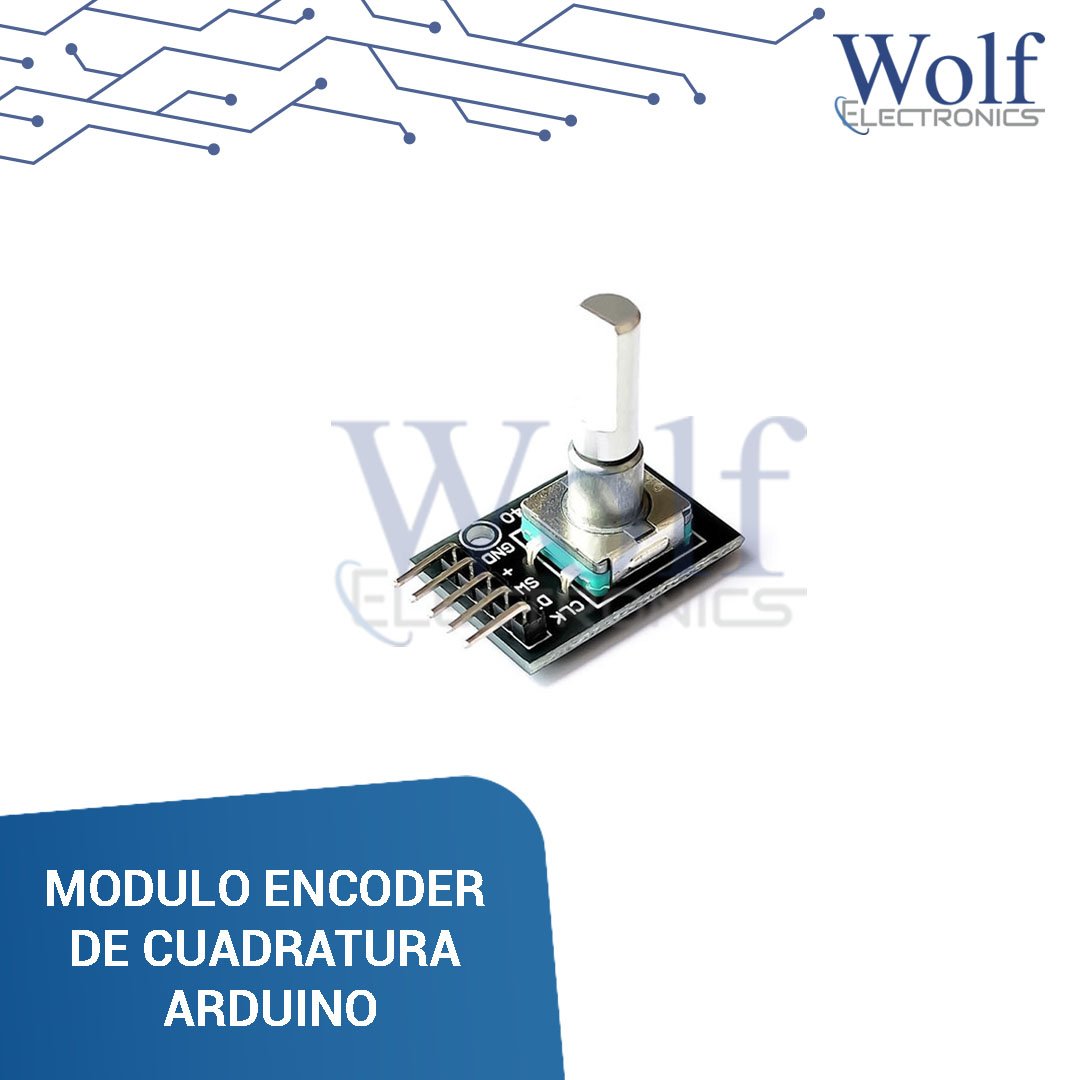 MODULO ENCODER DE CUADRATURA ARDUINO 3.3V. Wolf Electronics – WOLF ...