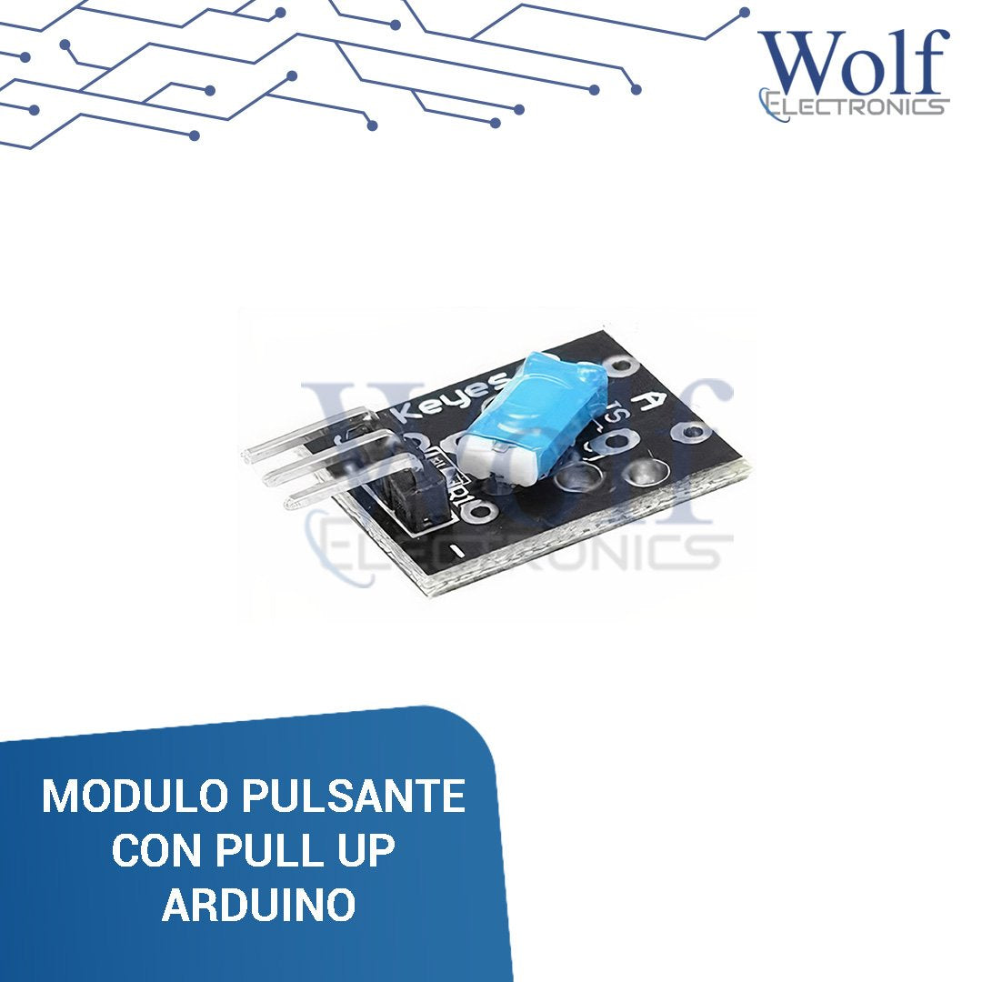 MODULO PULSANTE CON PULL UP ARDUINO 5V. Wolf Electronics – WOLF ...