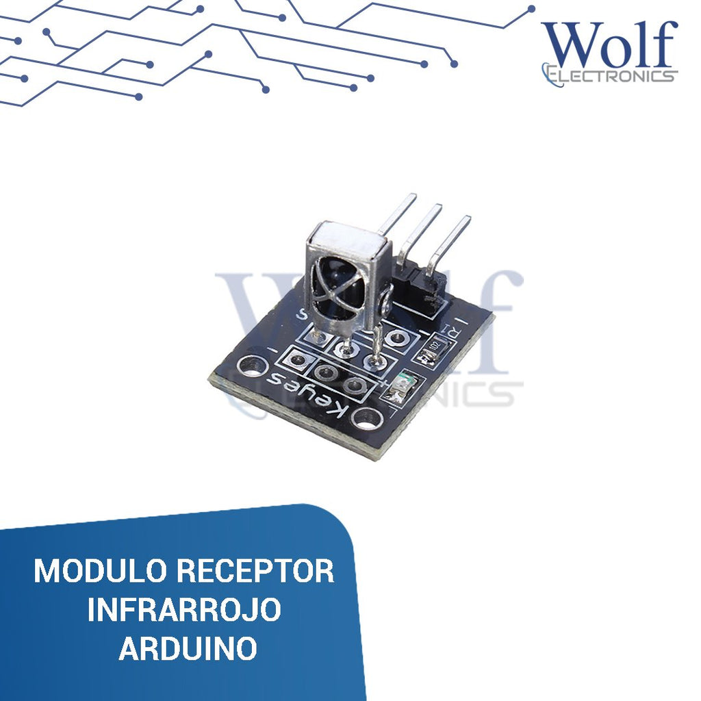 Modulo Receptor Infrarrojo Arduino Wolf Electronics Wolf Electronics It