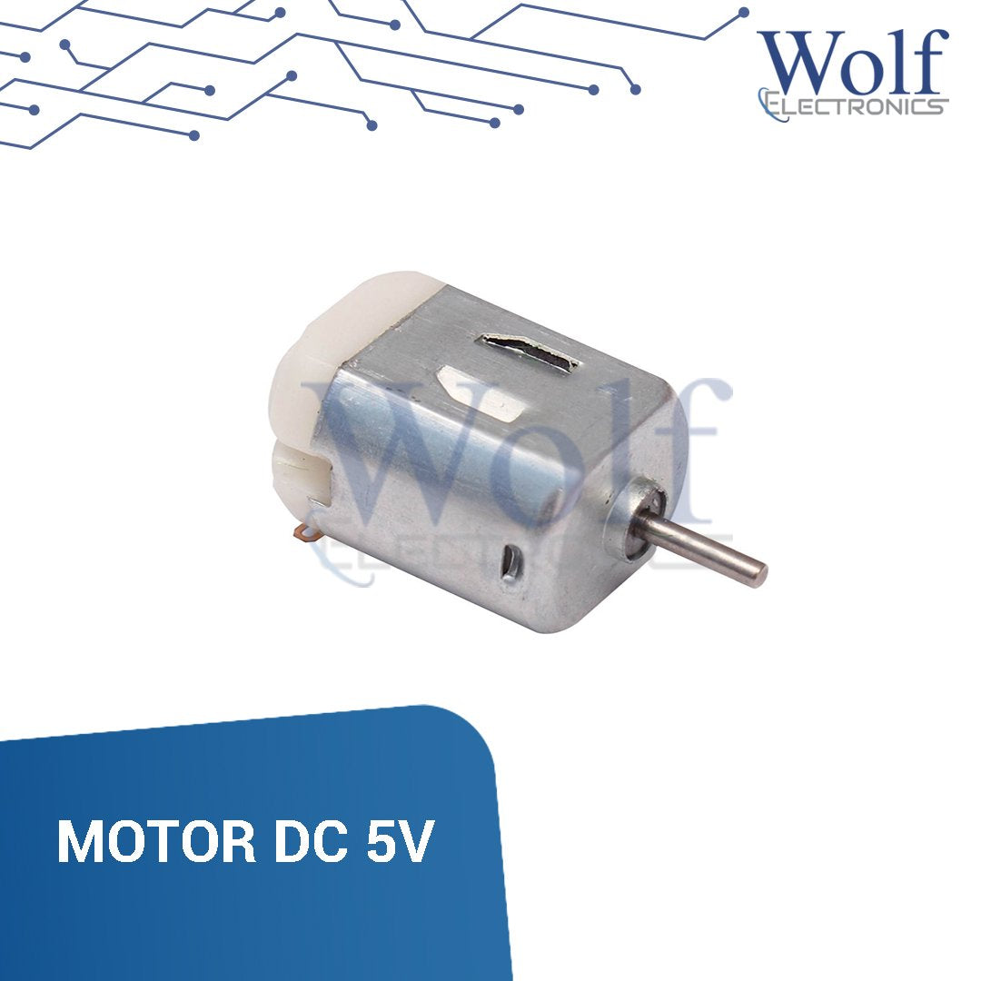 MOTOR DC 5V. Wolf Electronics – WOLF ELECTRONICS IT