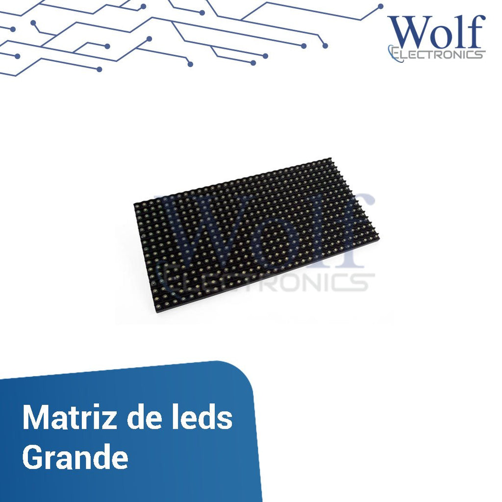 Matriz de leds Grande 5V 500mA. Wolf Electronics – WOLF ELECTRONICS IT