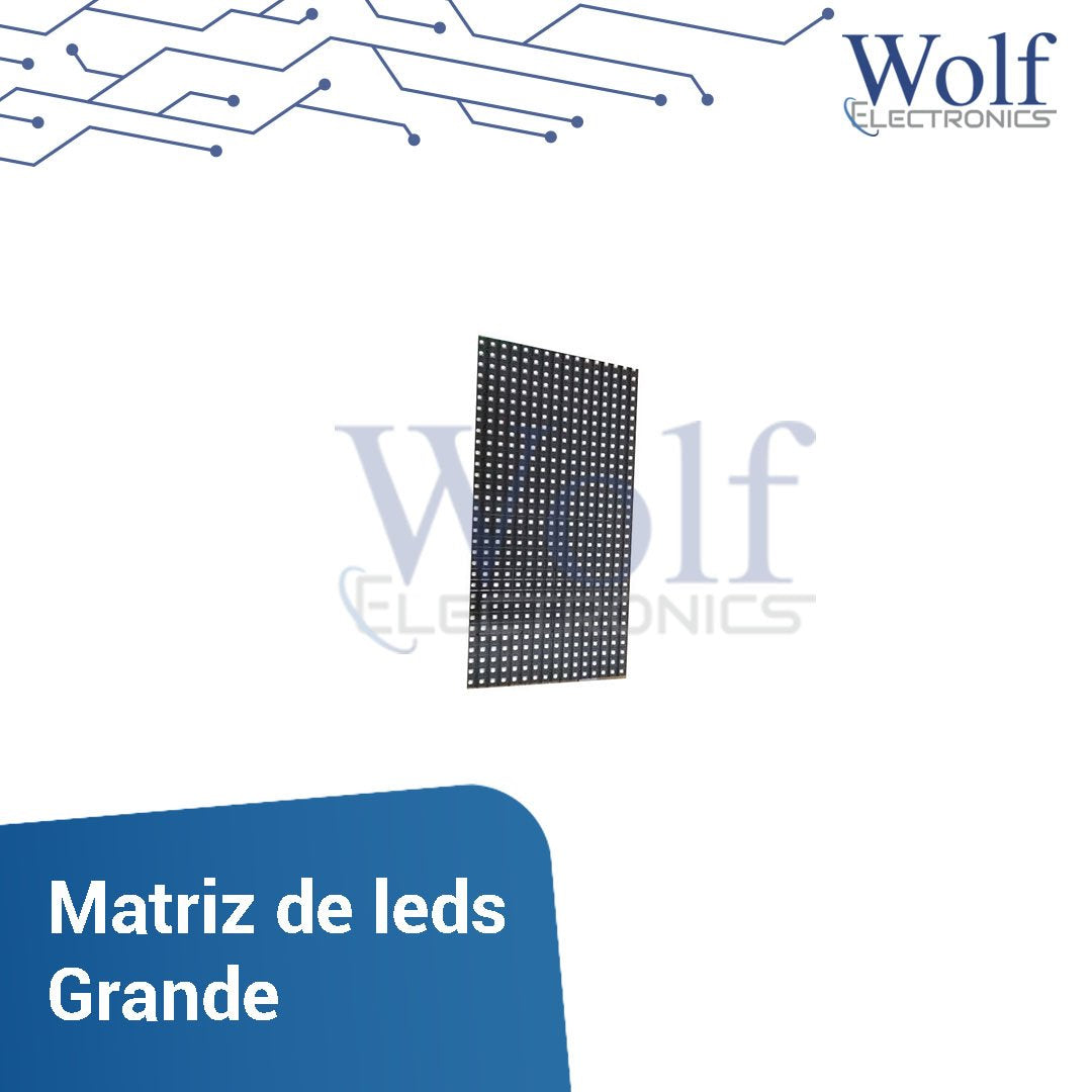 Matriz de leds Grande 5V 500mA. Wolf Electronics – WOLF ELECTRONICS IT