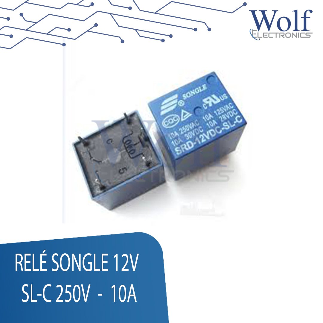 RELE 12V NORMAL. Wolf Electronics – WOLF ELECTRONICS IT