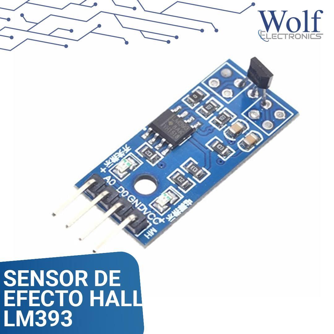 SENSOR DE EFECTO HALL LM393. Wolf Electronics – WOLF ELECTRONICS IT