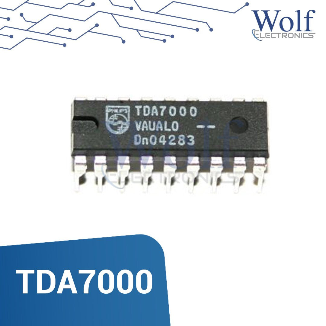 Receptor FM TDA7000. Wolf Electronics – WOLF ELECTRONICS IT