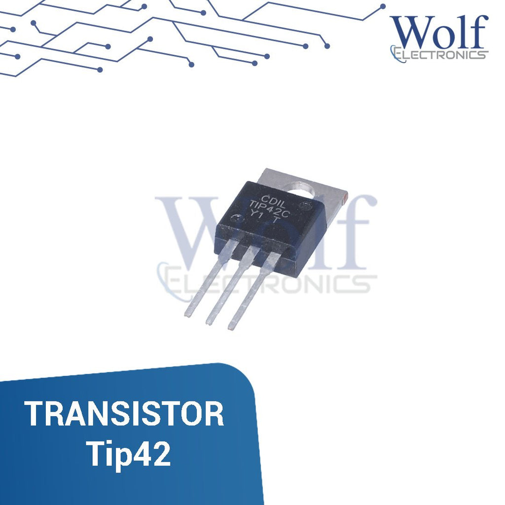 TRANSISTOR Tip42. Wolf Electronics – WOLF ELECTRONICS IT